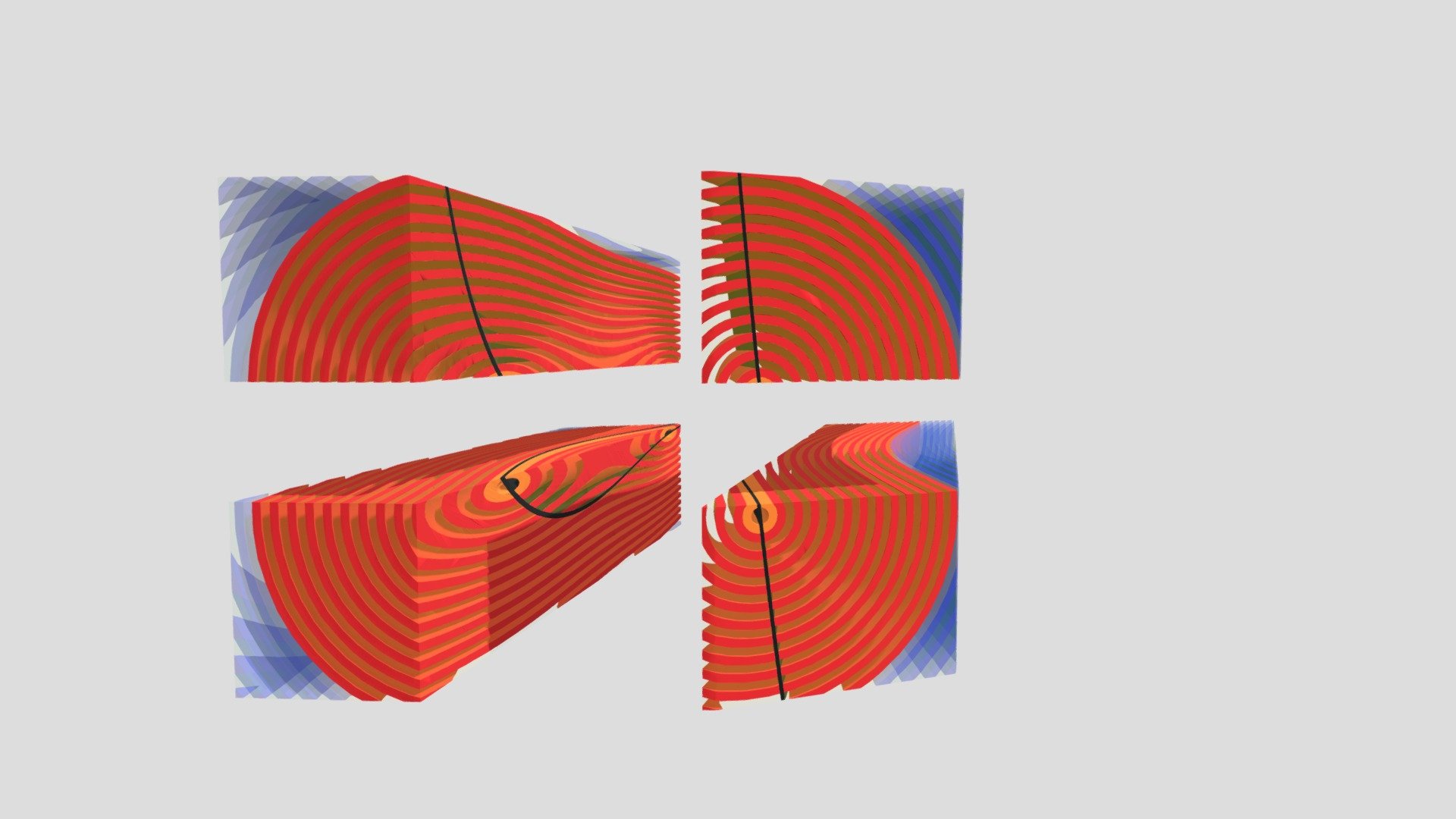 Wood Grain Structure Study 2 Download Free 3D Model By FlyingQuercus
