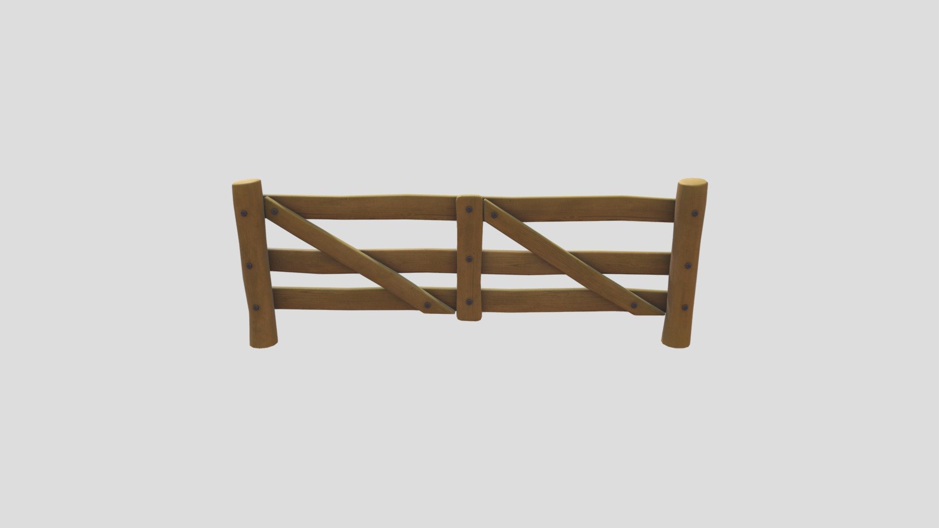 Fence Model - 3D model by raymondrdorollo [0782fbe] - Sketchfab