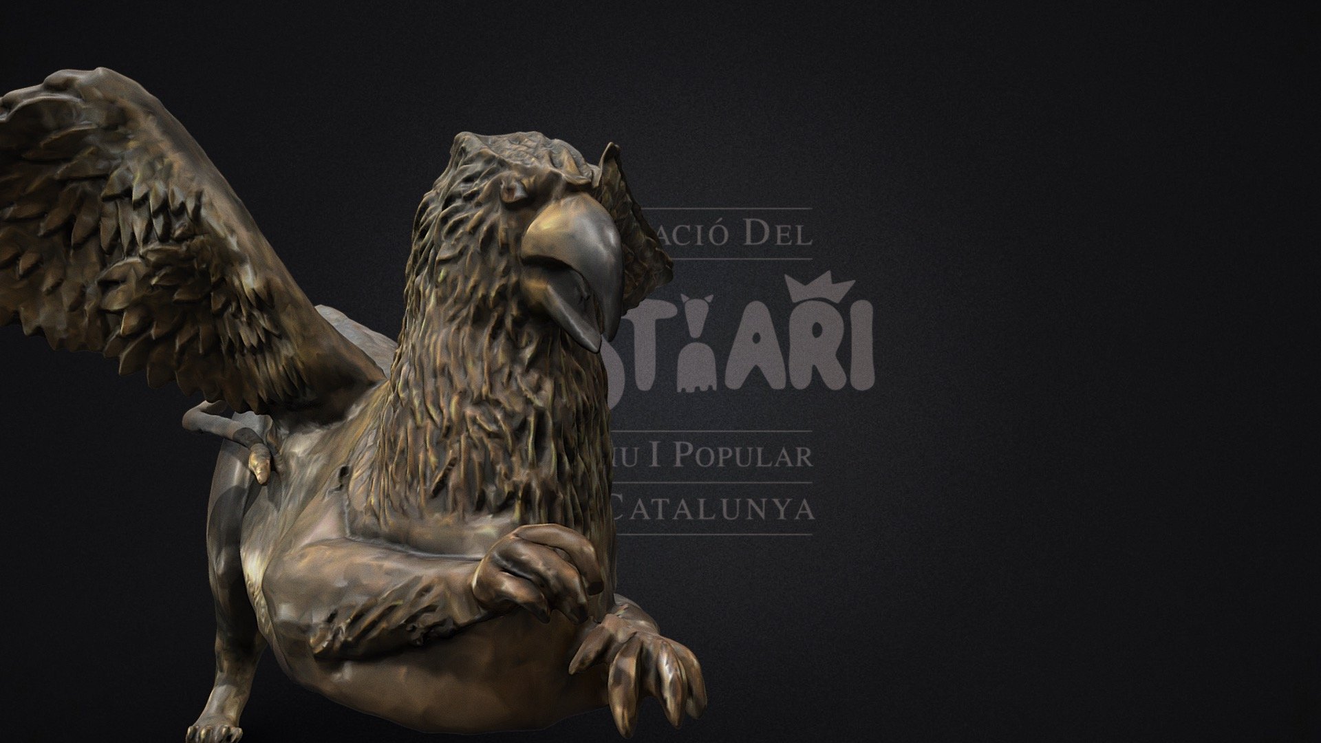 Griu de Tarragona - 3D model by Agrupació del Bestiari Festiu i Popular ...