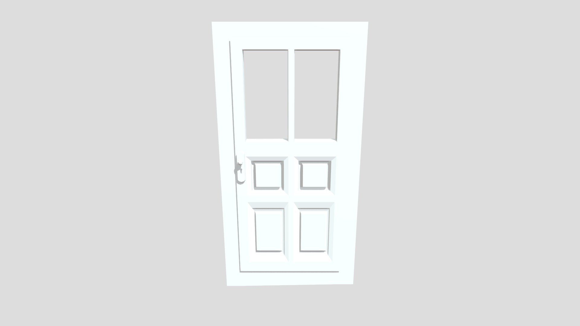 Simple Door - Download Free 3D model by Amou_Feb7153 [0785f7c] - Sketchfab