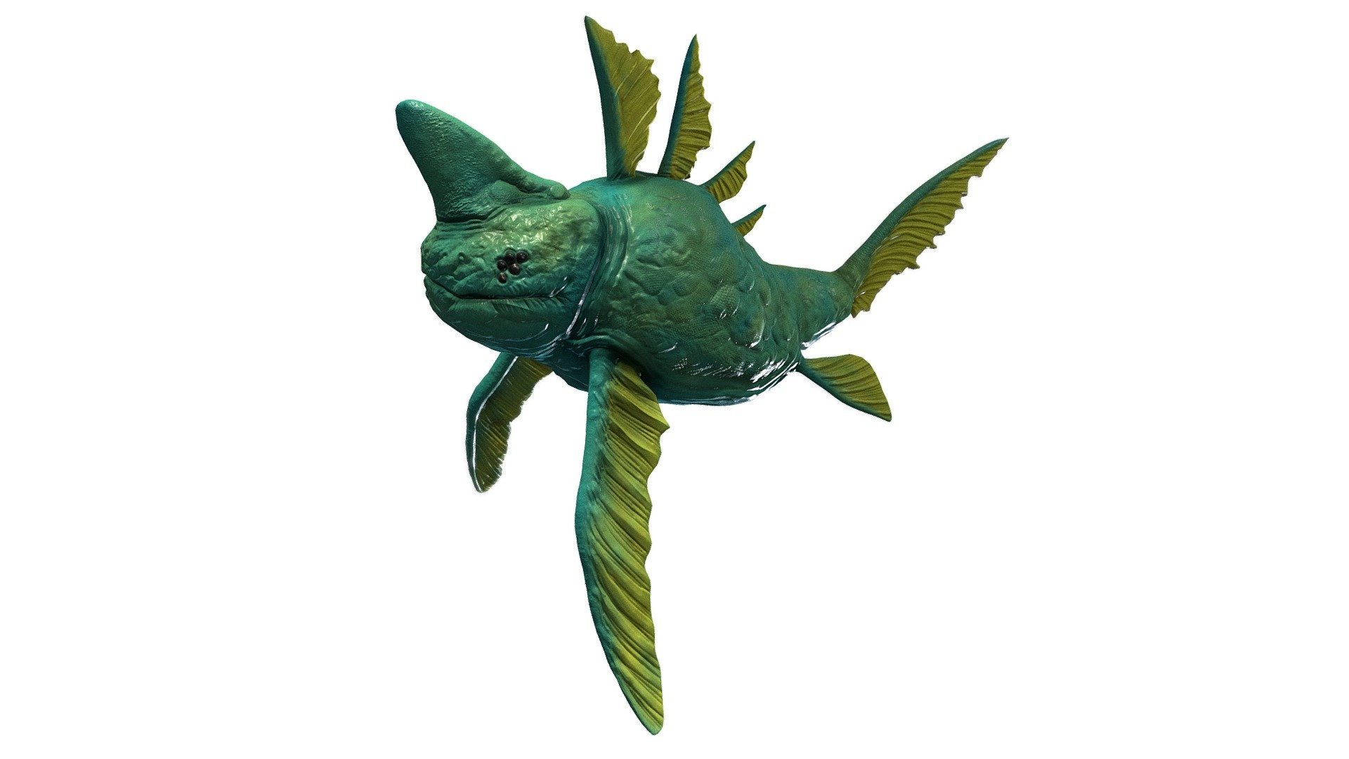 Alien Fish - Buy Royalty Free 3D model by RickStikkelorum (@ricksticky ...