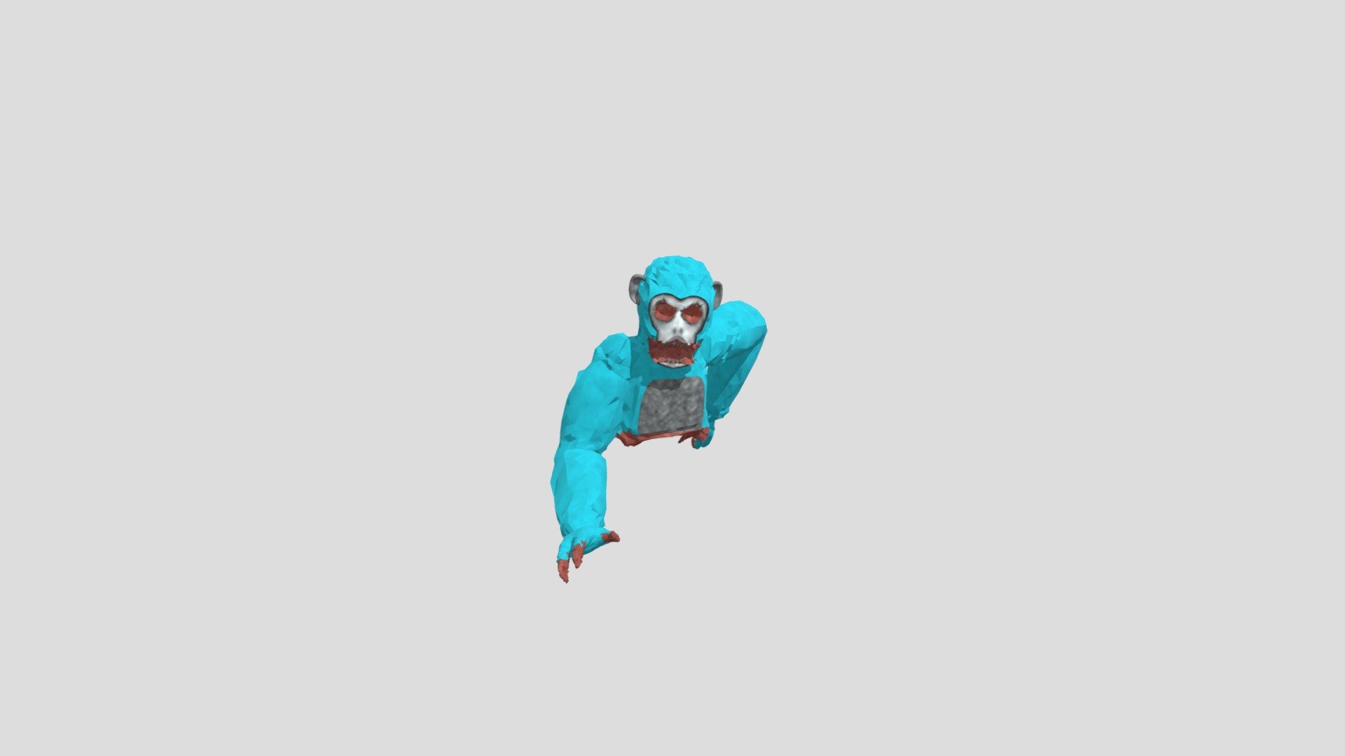 Primal fear monster Blue - Download Free 3D model by Moe The Modeler ...