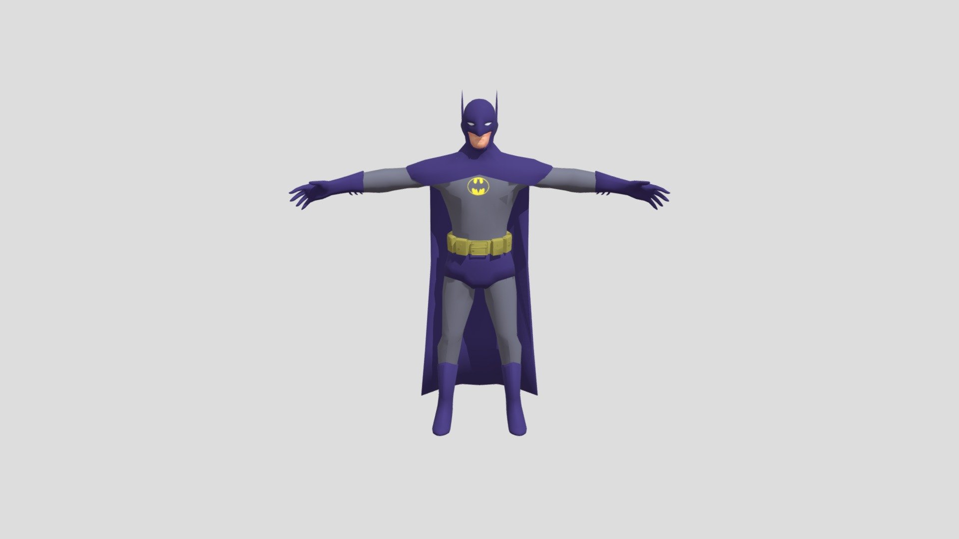 Batman - Download Free 3D model by Danny Phantom (@dkqa13) [07893e3 ...