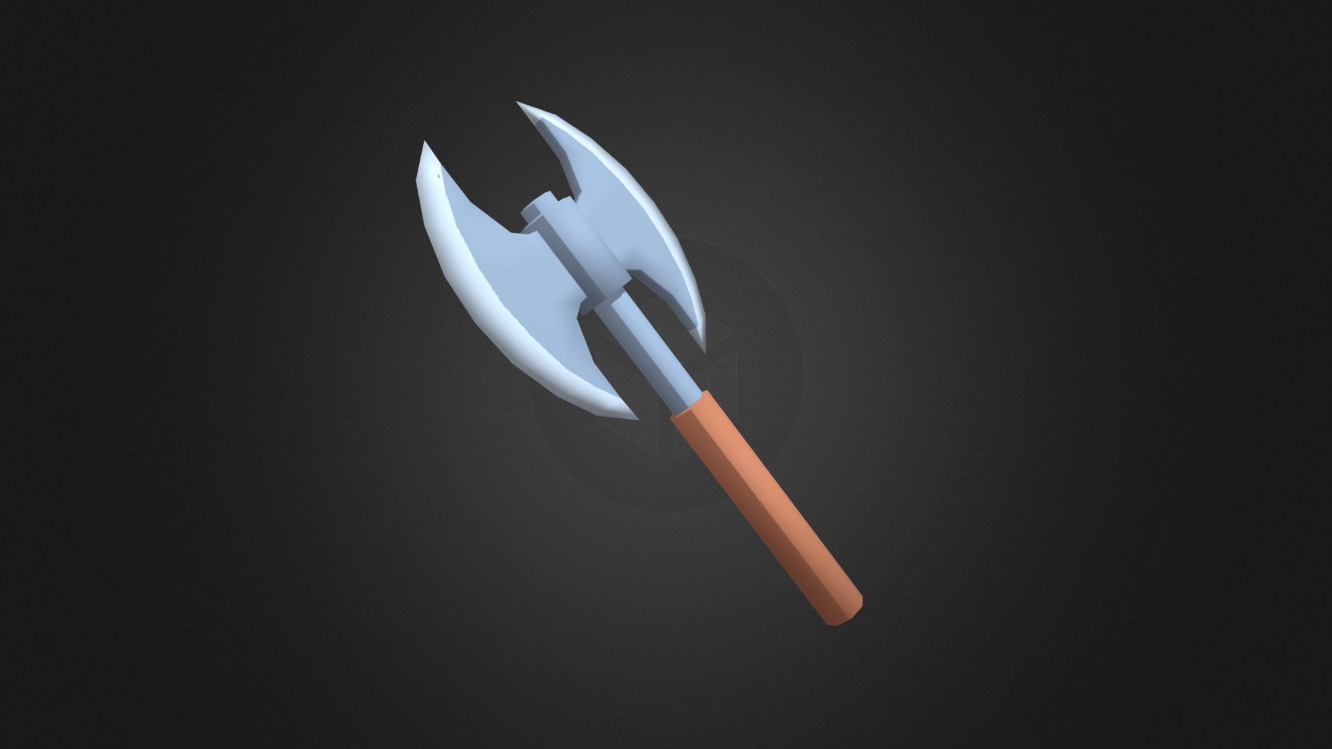 Low poly - Battle Axe - 3D model by Granlore [078947f] - Sketchfab