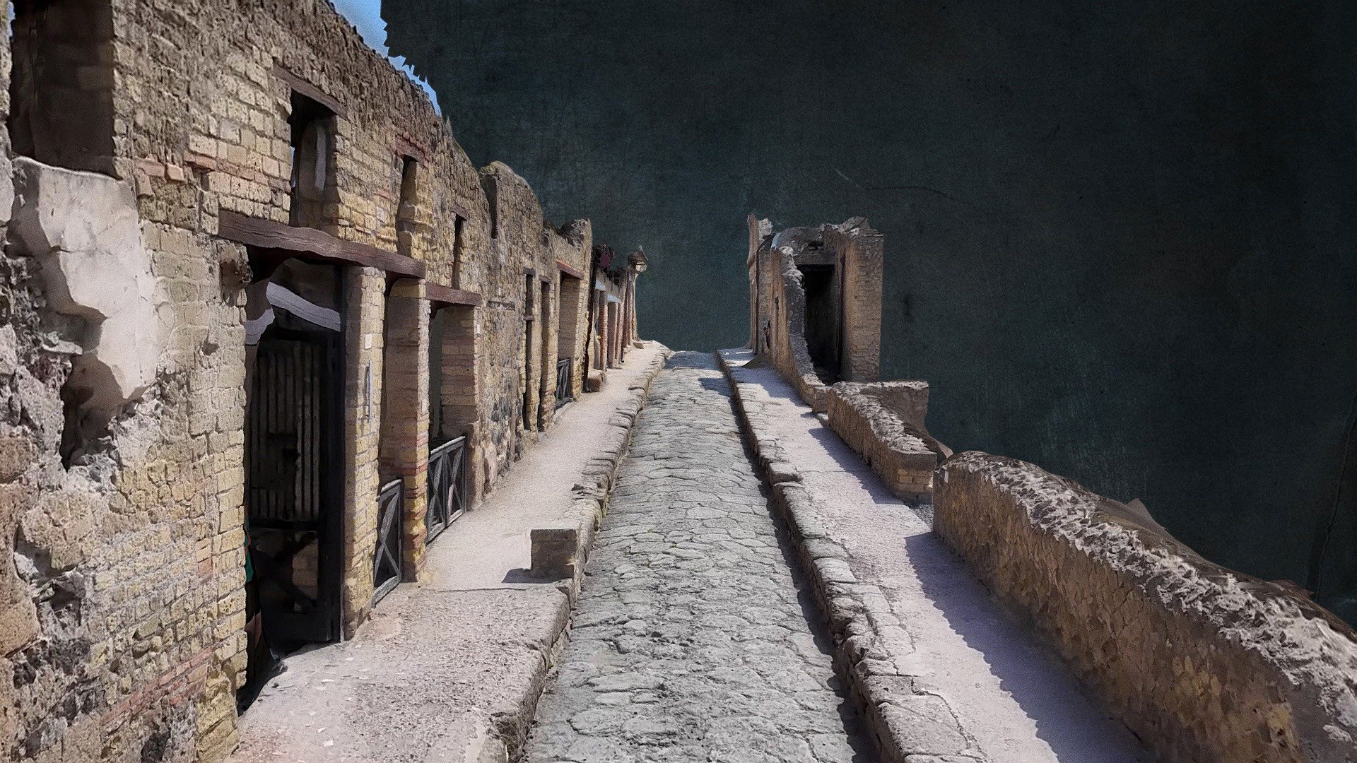 Roman Street | HERCULANEUM - 3D model by Arqueomodel3D (@juanbrualla ...