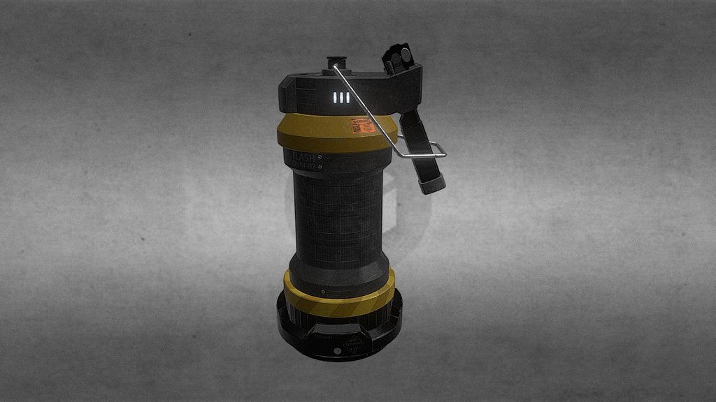Flash grenade - 3D model by john_w87 [078b4d7] - Sketchfab