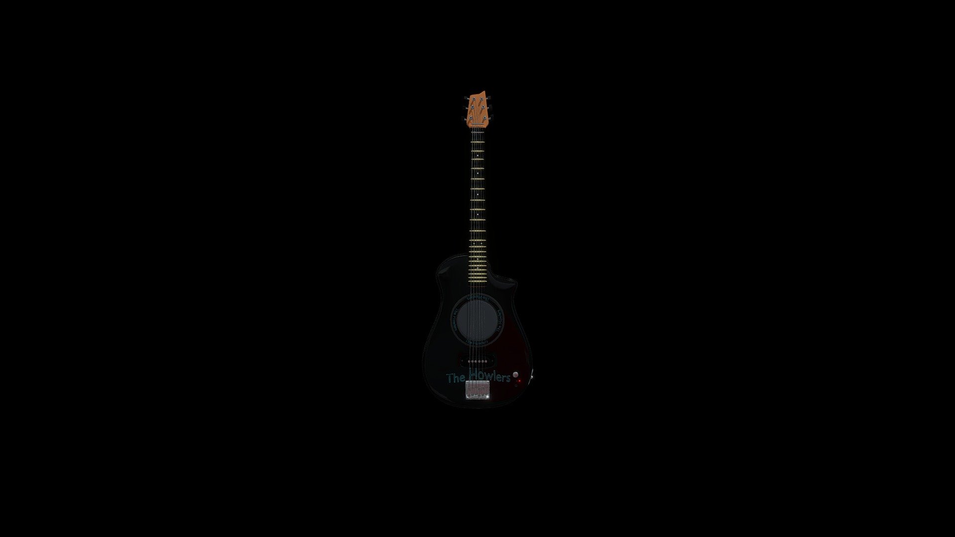 Guitar - 3D model by Animated Fox 3D (@Foxcatgaming2) [078d80b] - Sketchfab