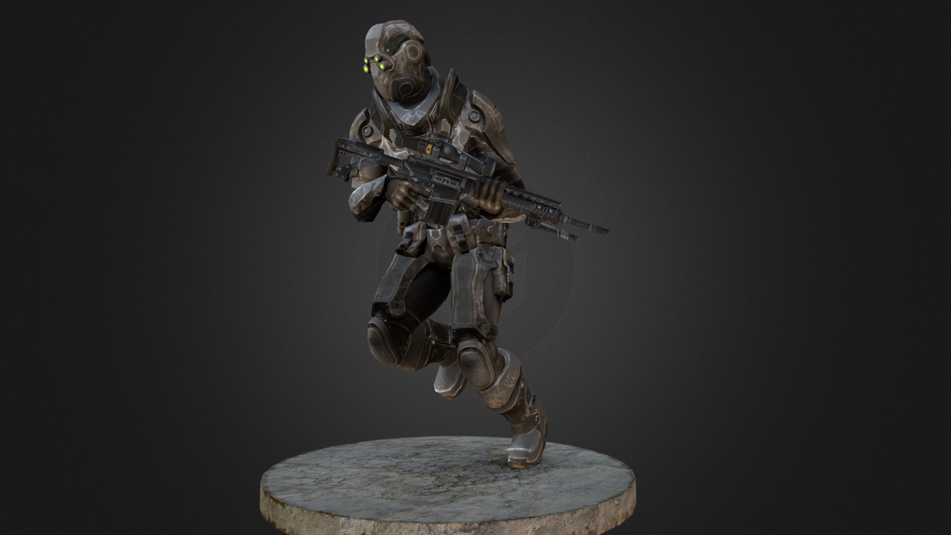 Desert Trooper - 3D model by brc [078dab3] - Sketchfab