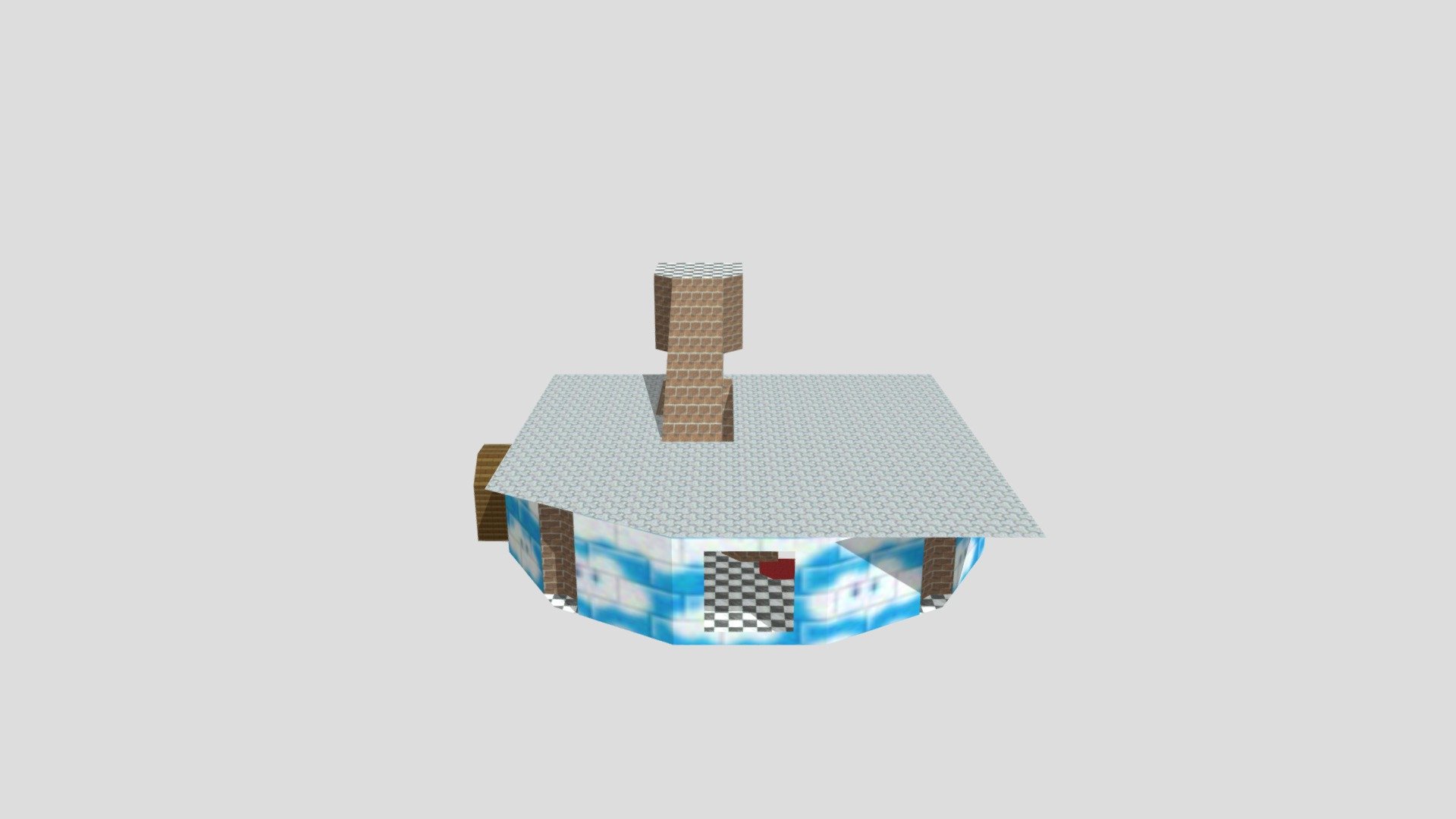 Nintendo 64 Super Mario 64 Peachs Castle 2f Download Free 3d Model By Random Mario Fan