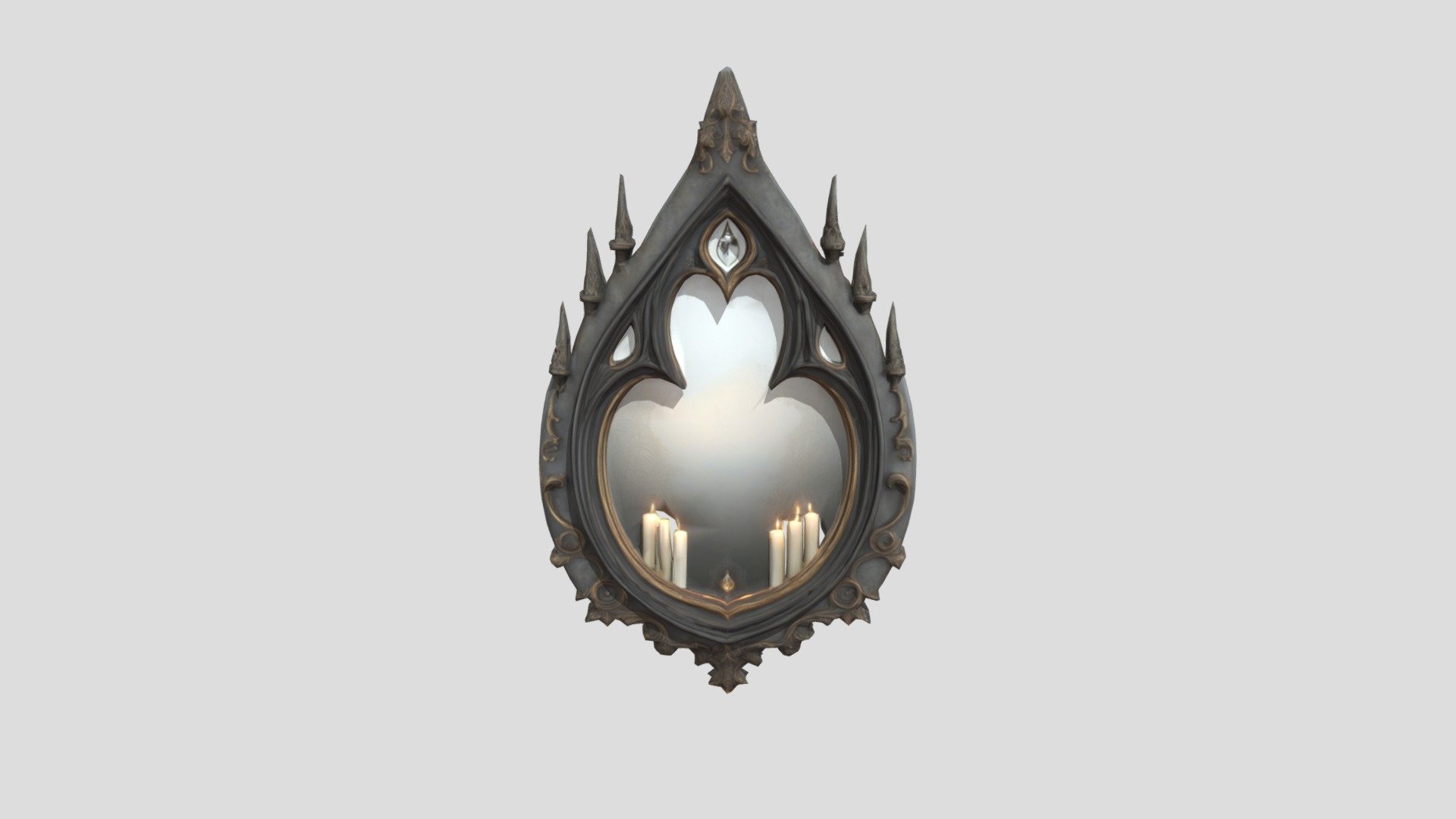 Gothic Reflection - 3D model by jadedwolves [0790542] - Sketchfab