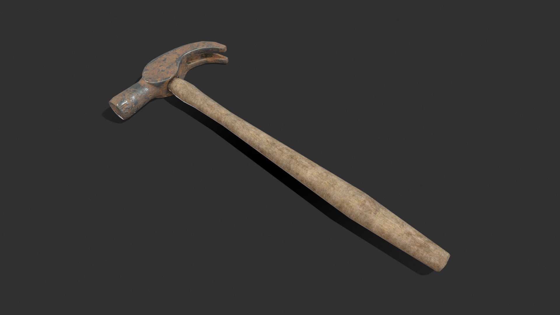 Old Rusty Hammer PBR - Buy Royalty Free 3D model by danielmikulik ...
