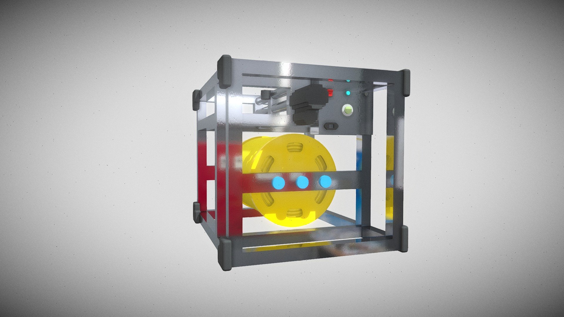 cable reel for RB-Mirage submersible - 3D model by DamiHafi [0790cc1 ...