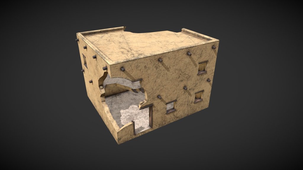 Destroyed Structures - A 3D model collection by trevorcd - Sketchfab