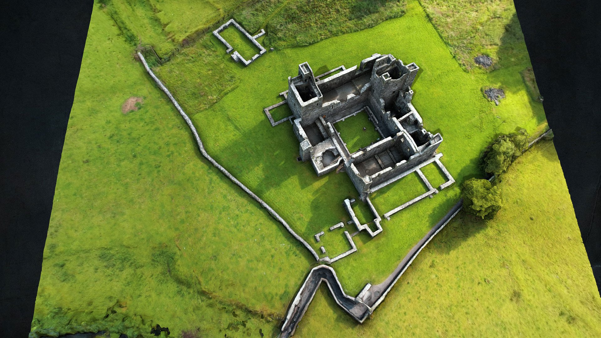 Fore Abbey | IRELAND - Buy Royalty Free 3D model by Arqueomodel3D ...