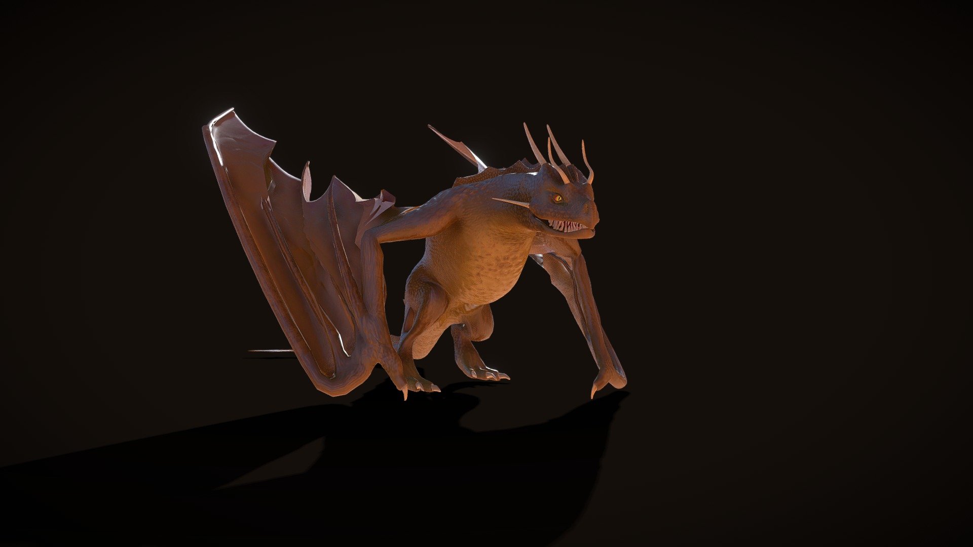 Dragon - Download Free 3D model by Bernardo Ferreira Baptista ...