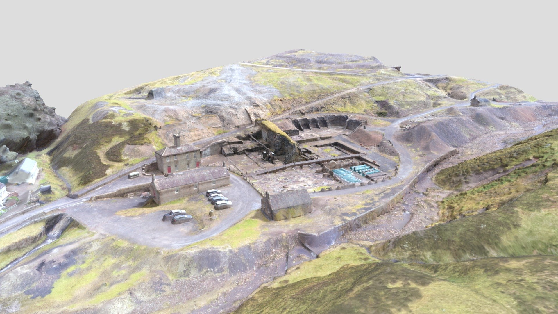 Nenthead Mines Smelt Mill - 3D model by NentheadMines [0793432] - Sketchfab