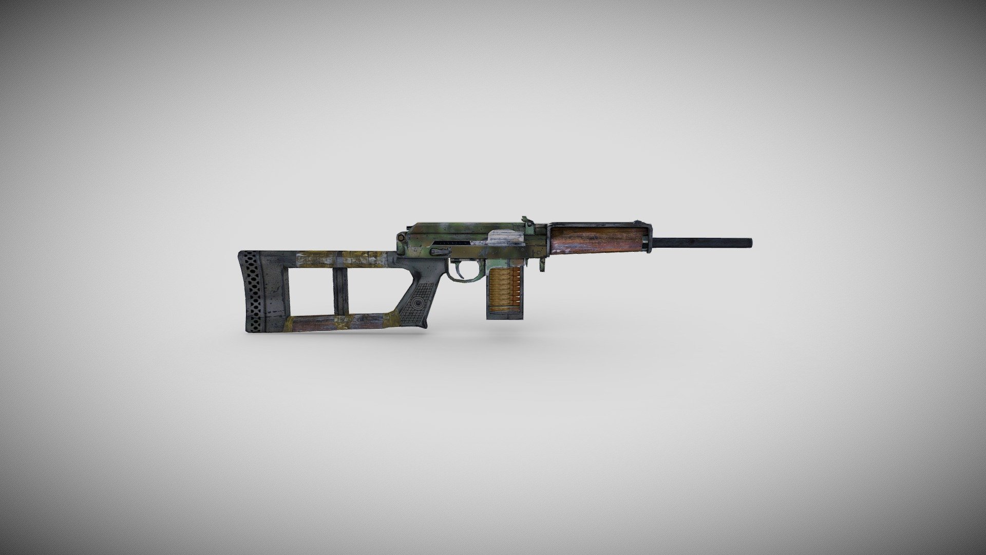 VSV (VSK-94) Metro : Last Light - Download Free 3D model by Rika (@Bakaa64) [0793b2c] - Sketchfab