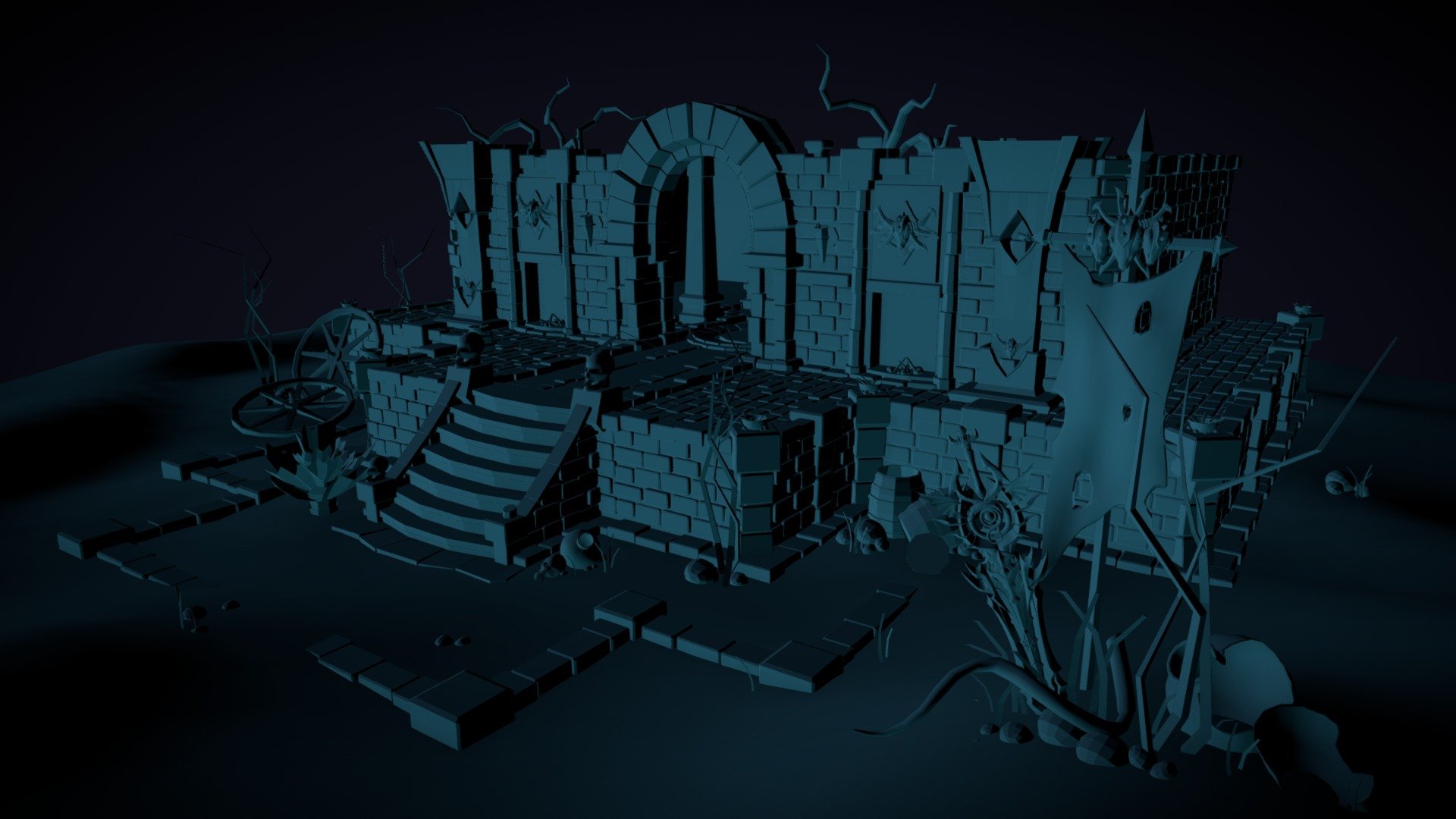 Low Poly BG - 3D model by anjanmetyajio0643 [079861f] - Sketchfab