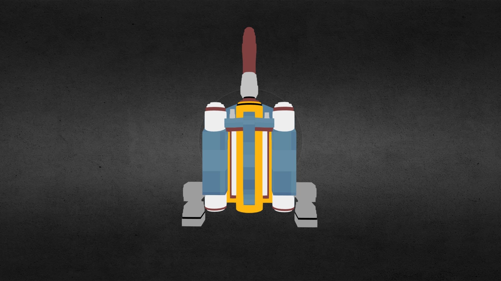 Boba Fett's Jet pack - Minecraft 3D - 3D model by Justbraders [07987da ...