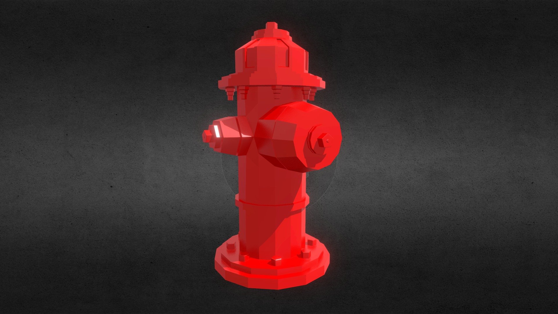 Fire Hydrant Low Poly Asset - Download Free 3D model by Nicholas Peña ...