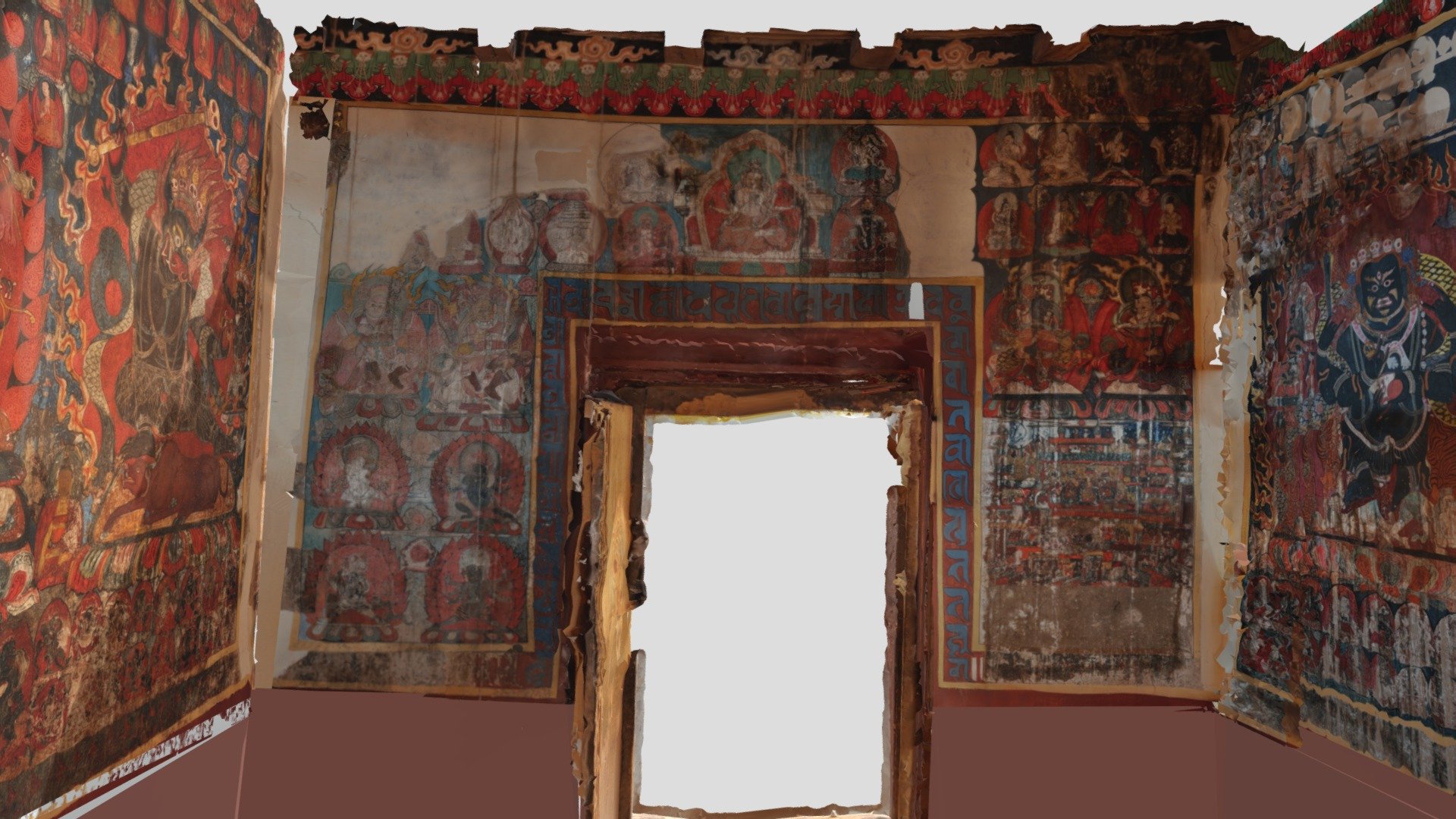Basgo First Flooor Murals - 3D model by boussya [079aa14] - Sketchfab
