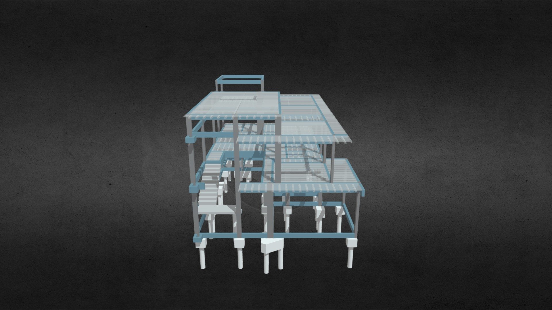 Projeto Estrutural - Ederson - Caçapava - SP - 3D model by Gregory ...