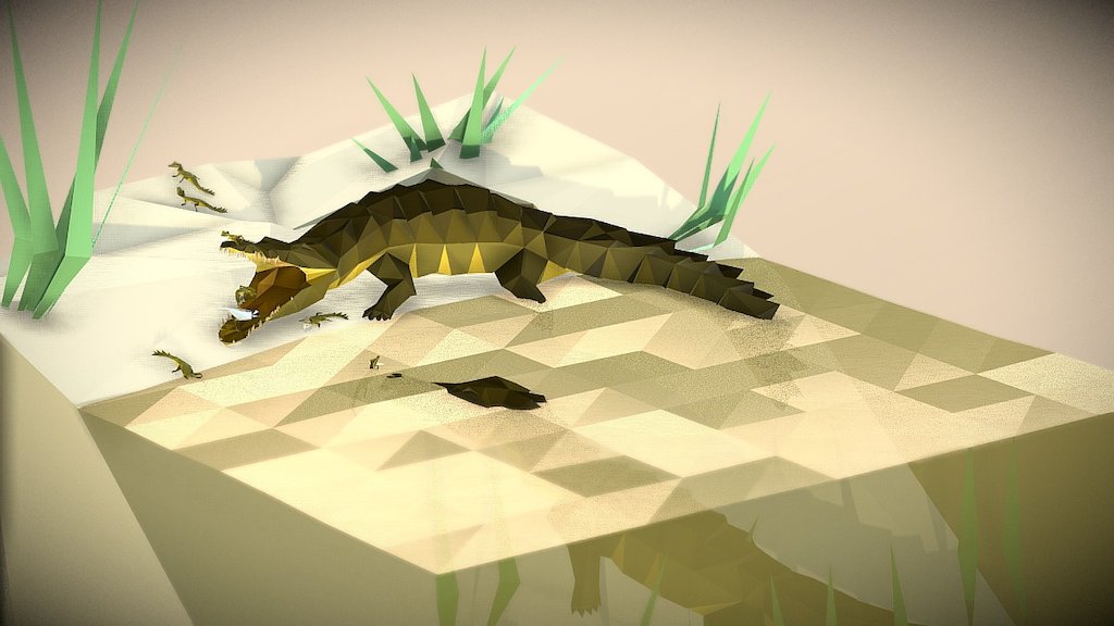 Crocodile References - A 3D model collection by SilverEchoGames - Sketchfab