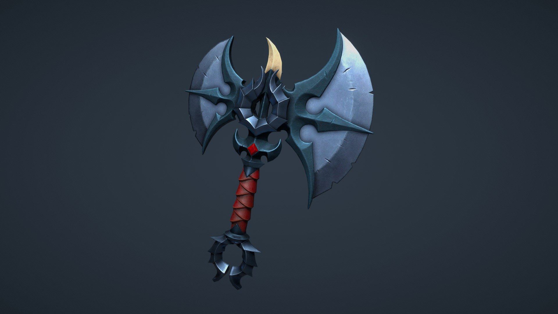 Stylized Battle Axe - 3D model by F3dorov [079ca7c] - Sketchfab