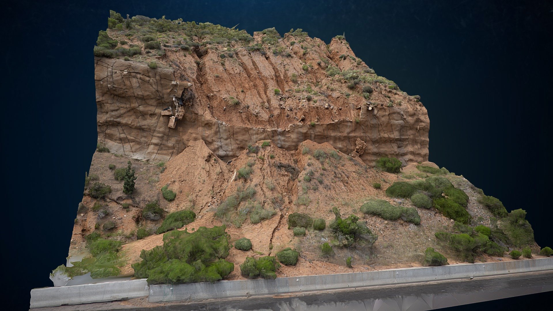 Highway 87 (Beeline) Washout at Mile Marker 224 - 3D model by Todd ...