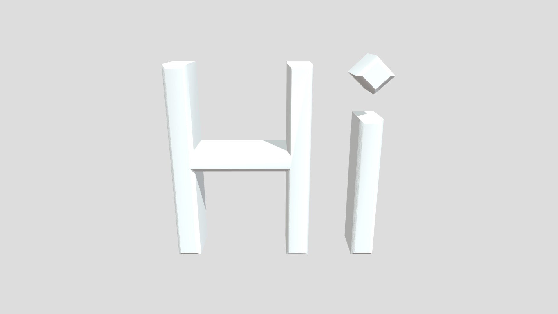 Hi - Download Free 3D model by bossara [079d278] - Sketchfab
