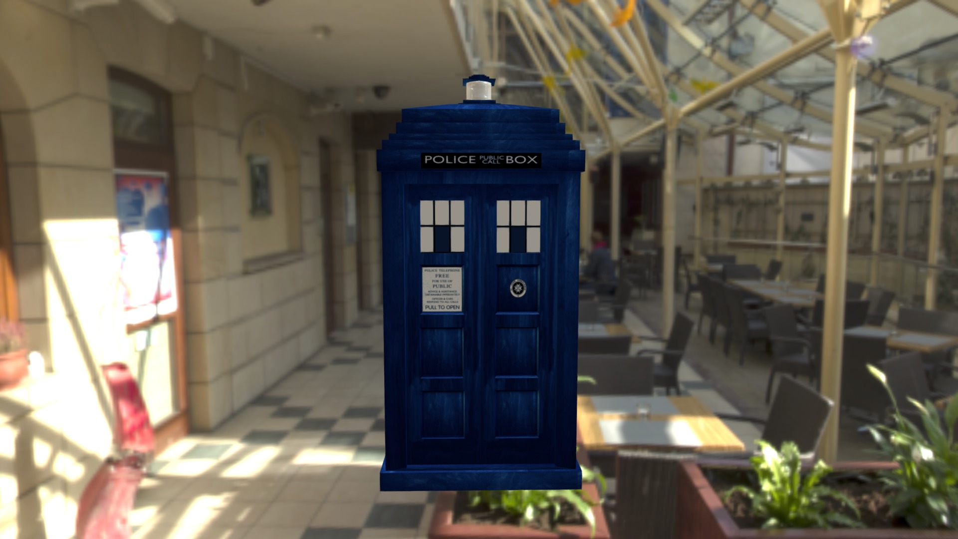 Tardis - 3D model by Amethyst Deer Productions (@mrv225) [079e2c1 ...