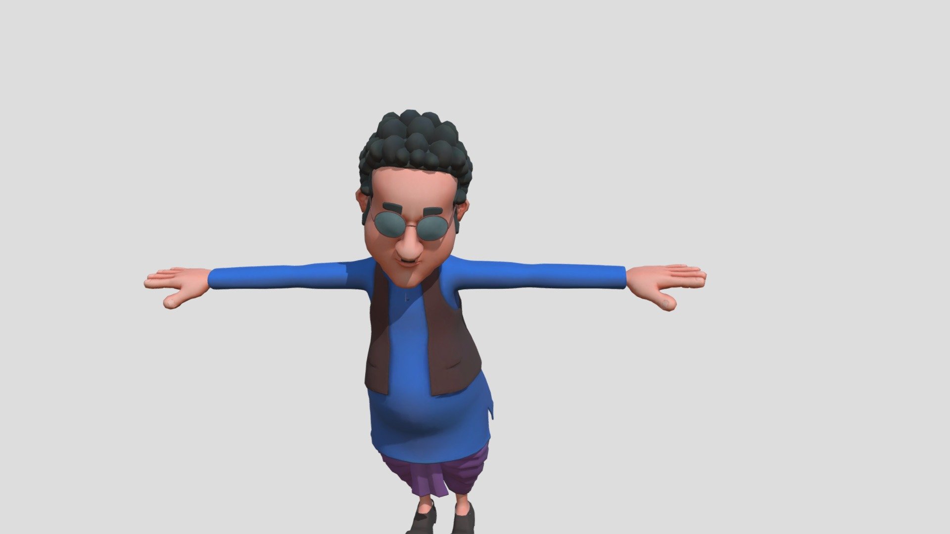 Dancing Ghasitaram from Motu Patlu - 3D model by emhoccane [079f5b8 ...