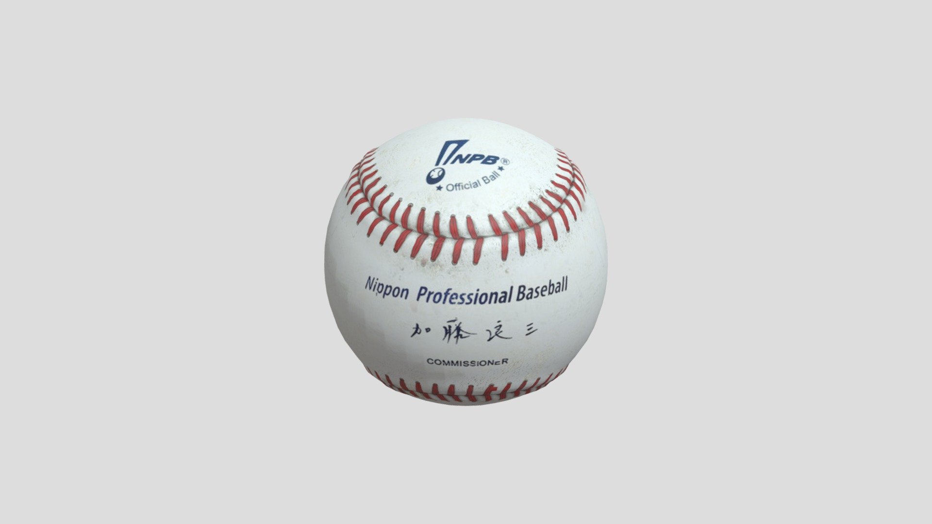baseball w sign - 3D model by yslr (@.yslr) [07a133c] - Sketchfab