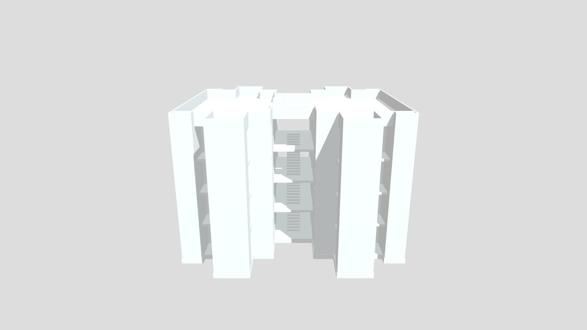 RVT_Modelo_Estructural_Cabos-QR-3DView-{3D} - 3D model by ing ...