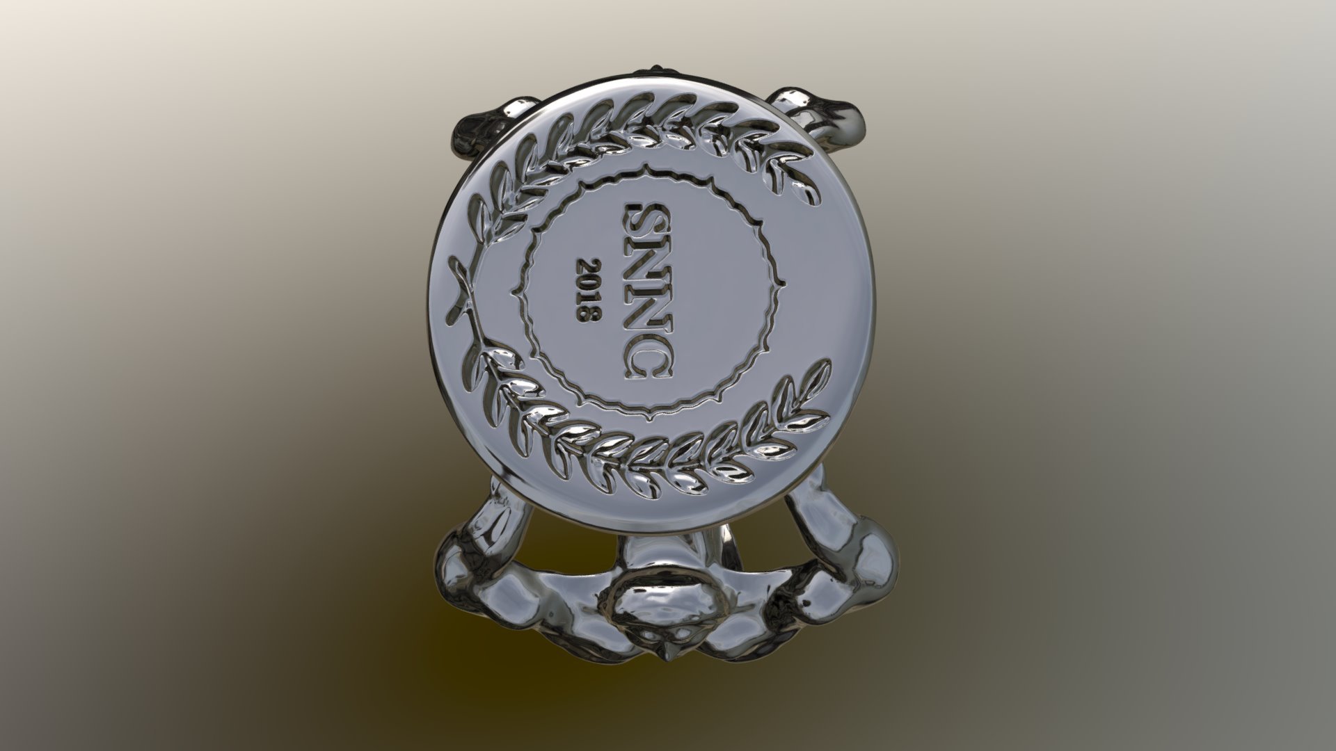 16 2 28-11-2018 Nobel Nightcap 2018 silver - 3D model by VE AND VILE ...