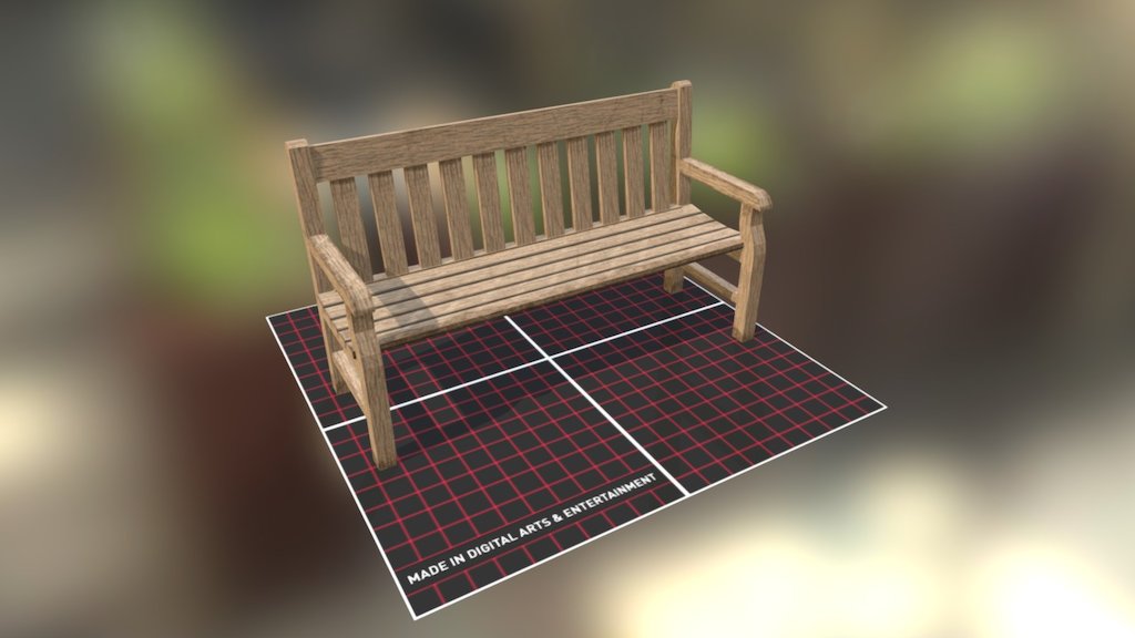 Bench - 3D model by arno-patris [07a4f60] - Sketchfab