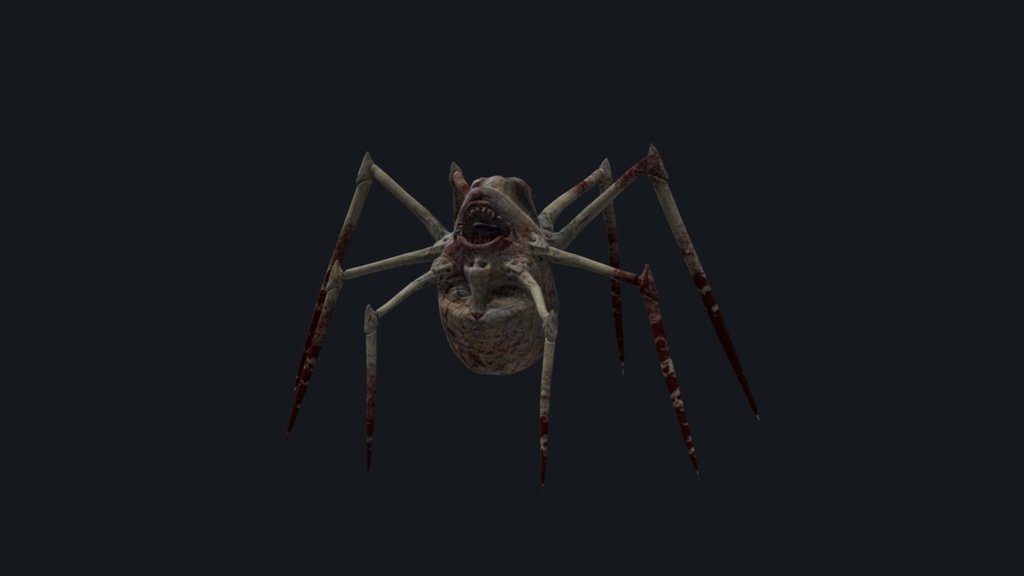 Spider Head Enemy - 3D model by Stevan Smeltzer (@stevanmsmeltzer ...