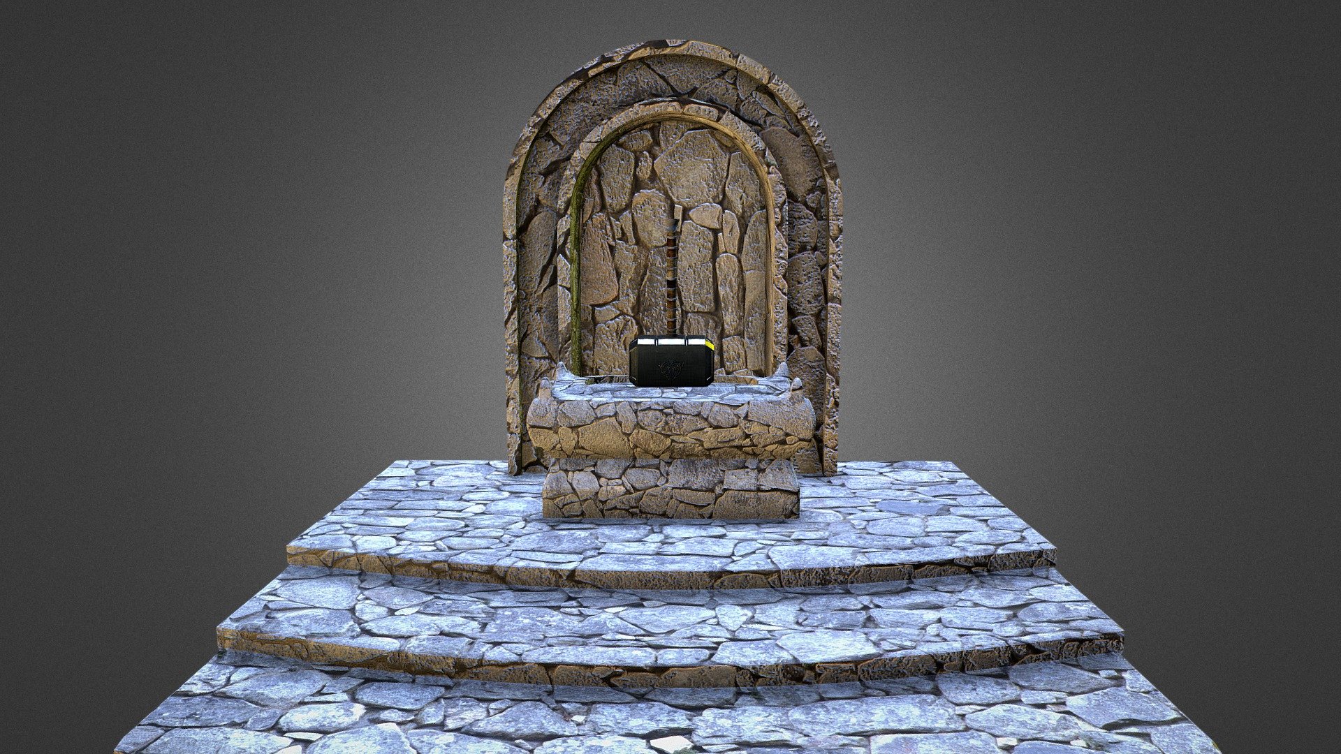 thor temple - 3D model by Arthur Ângelo (@Arthorius159) [07a77af ...