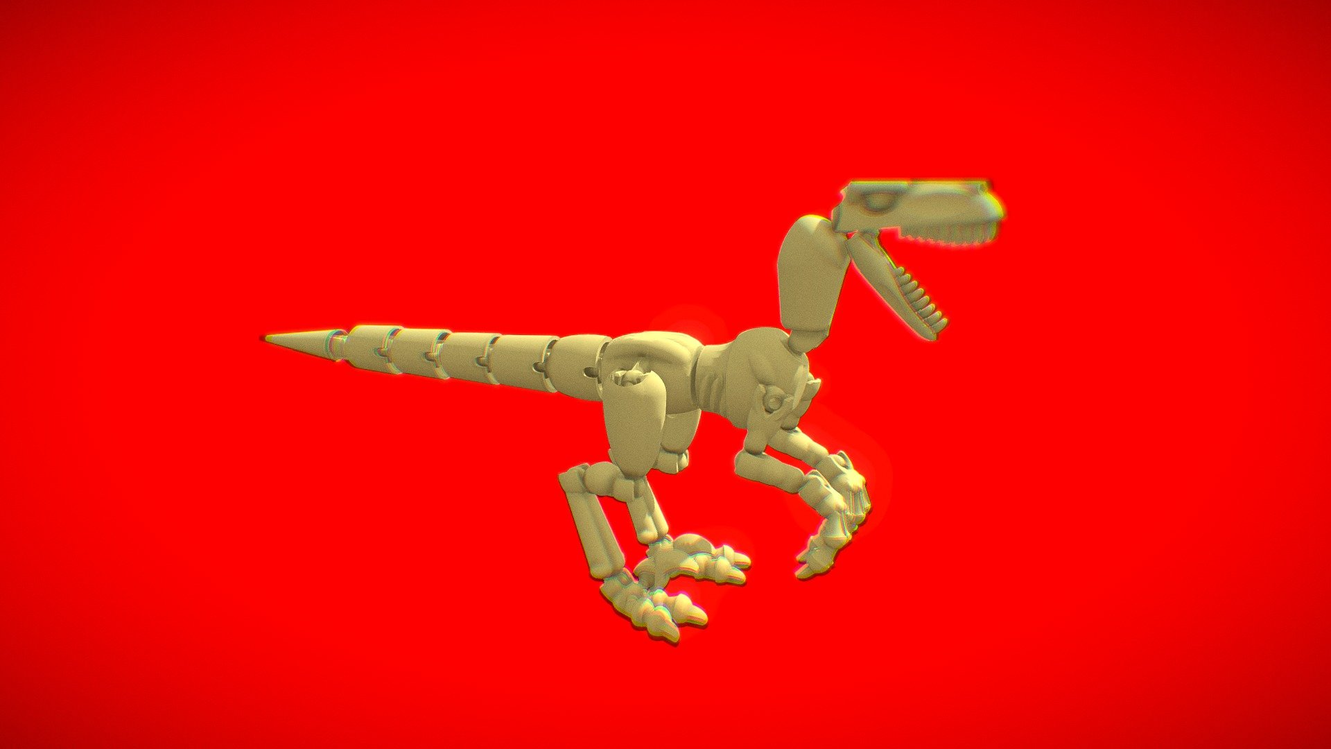 Velociraptor - Download Free 3D model by Xenoreptire (@xenoreptire ...