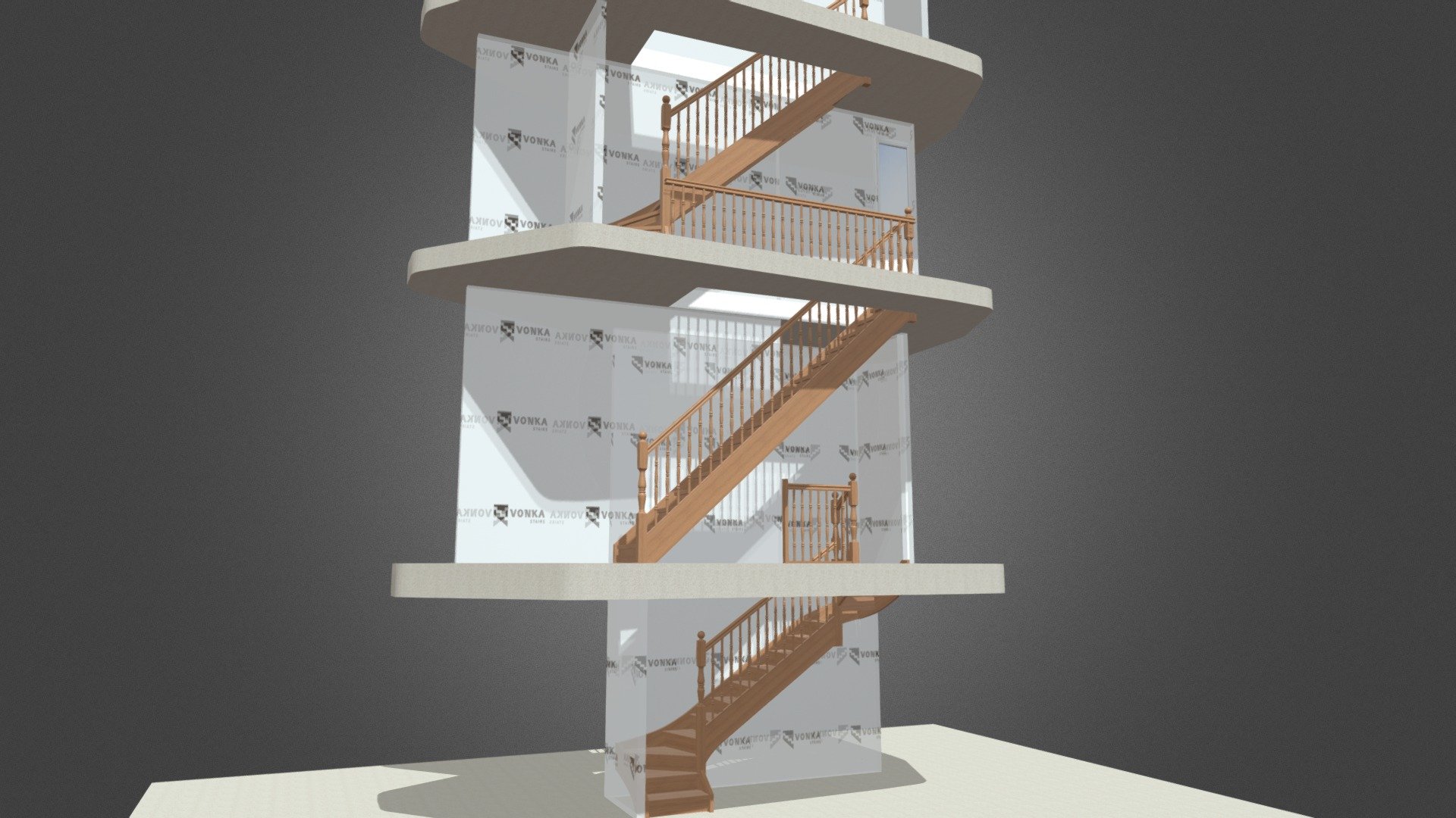 Luca - V1 - Download Free 3D model by Vonka Stairs Ltd (@vonka ...