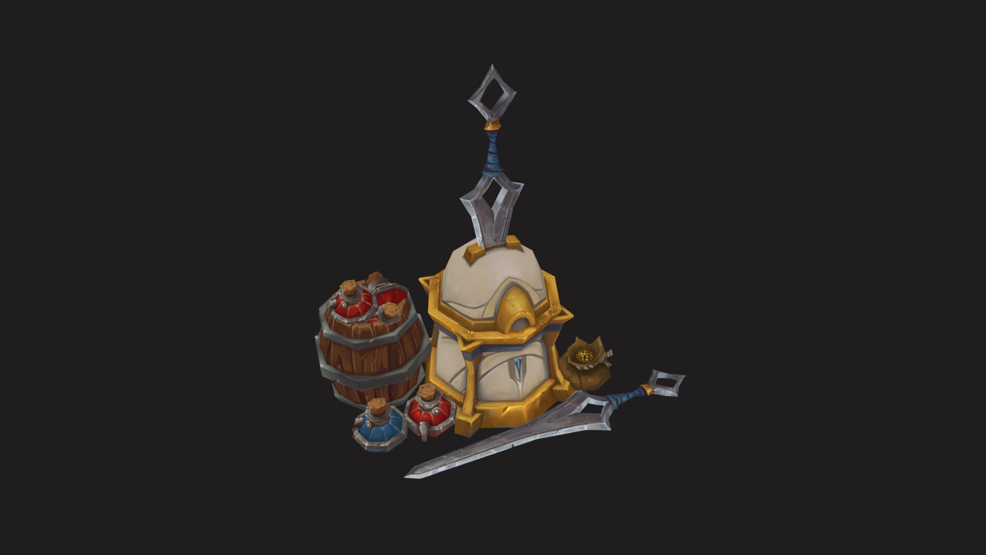 RPG Stuff - TEST - 3D model by allen_roldan [07ab298] - Sketchfab