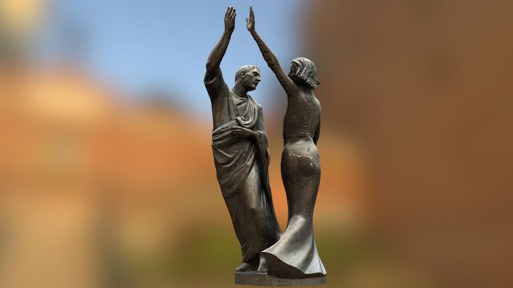 Time Continuum by David Backhouse - 3D model by public-art.uk [07ac848 ...