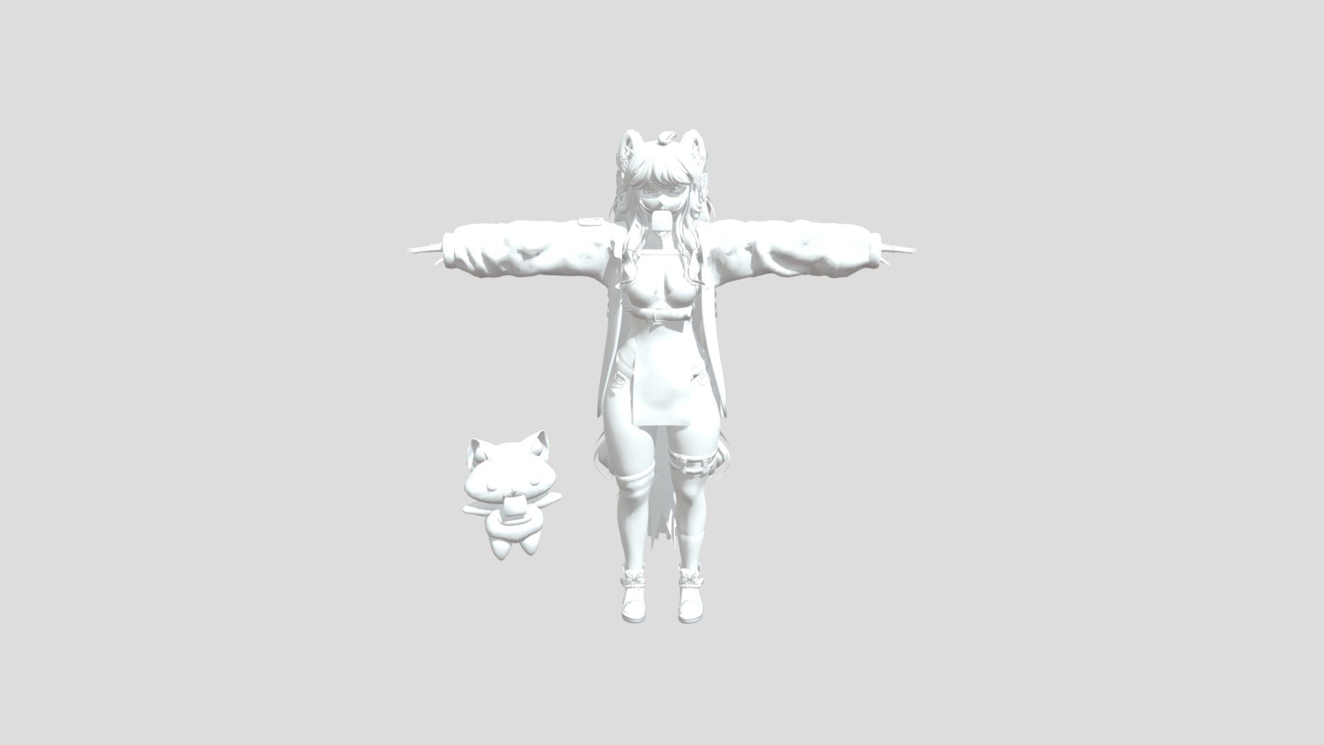 Tanuki - Download Free 3D model by Grimy (@grimsmj) [07ad207] - Sketchfab