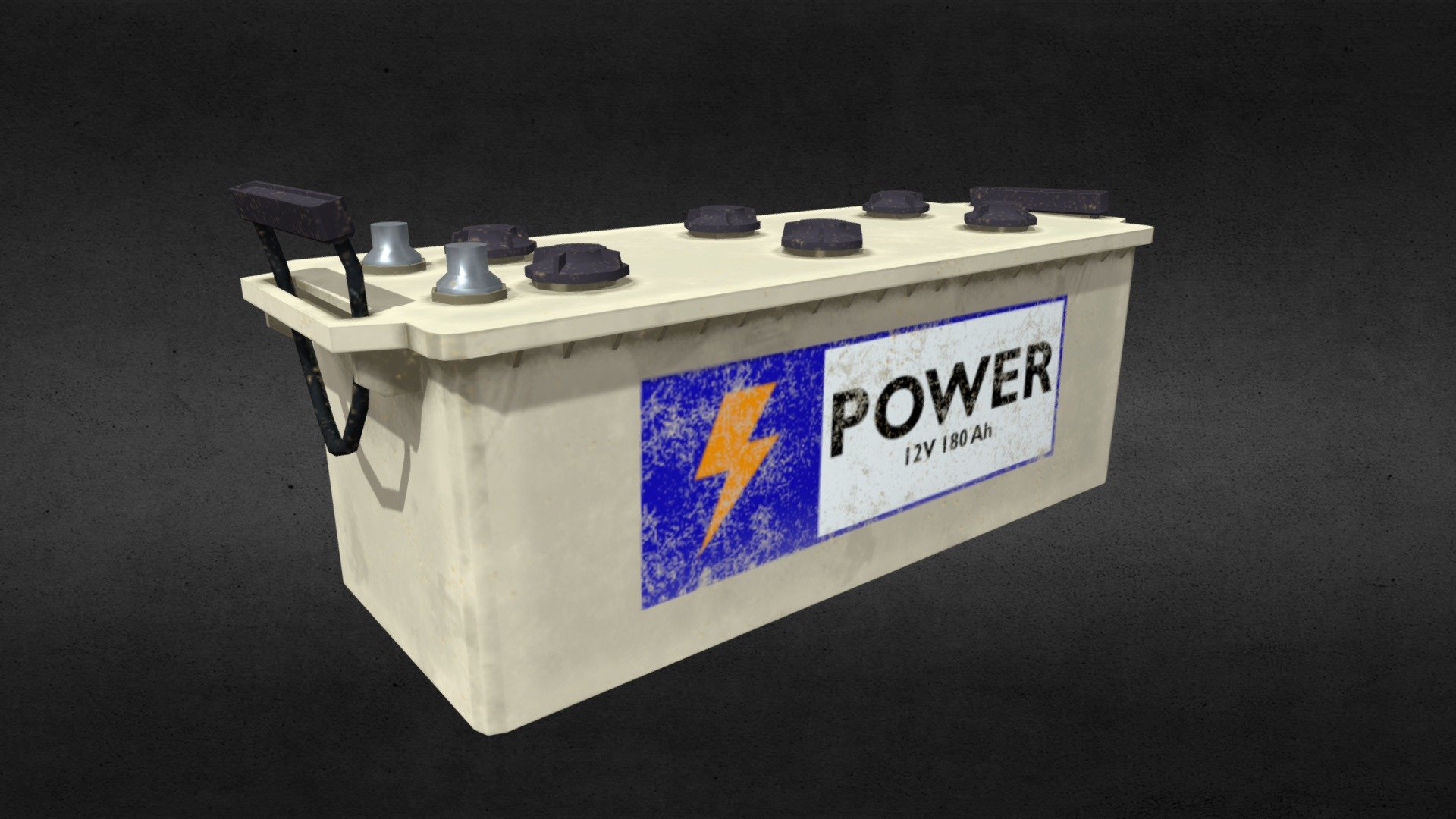 Battery - Download Free 3D model by Helsingr [07ad5f3] - Sketchfab