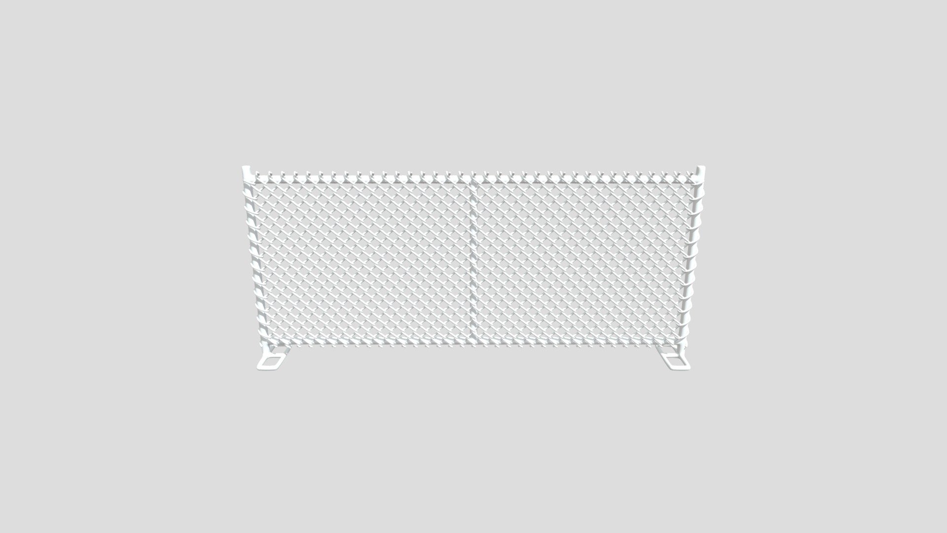 Modern Chain-Link Fences - Download Free 3D model by np-dev [07aea76 ...