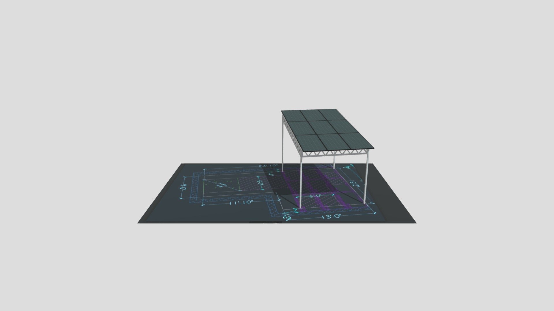 JENNIFER CLEVENGER Post And Truss - 3D model by Brooklyn SolarWorks ...