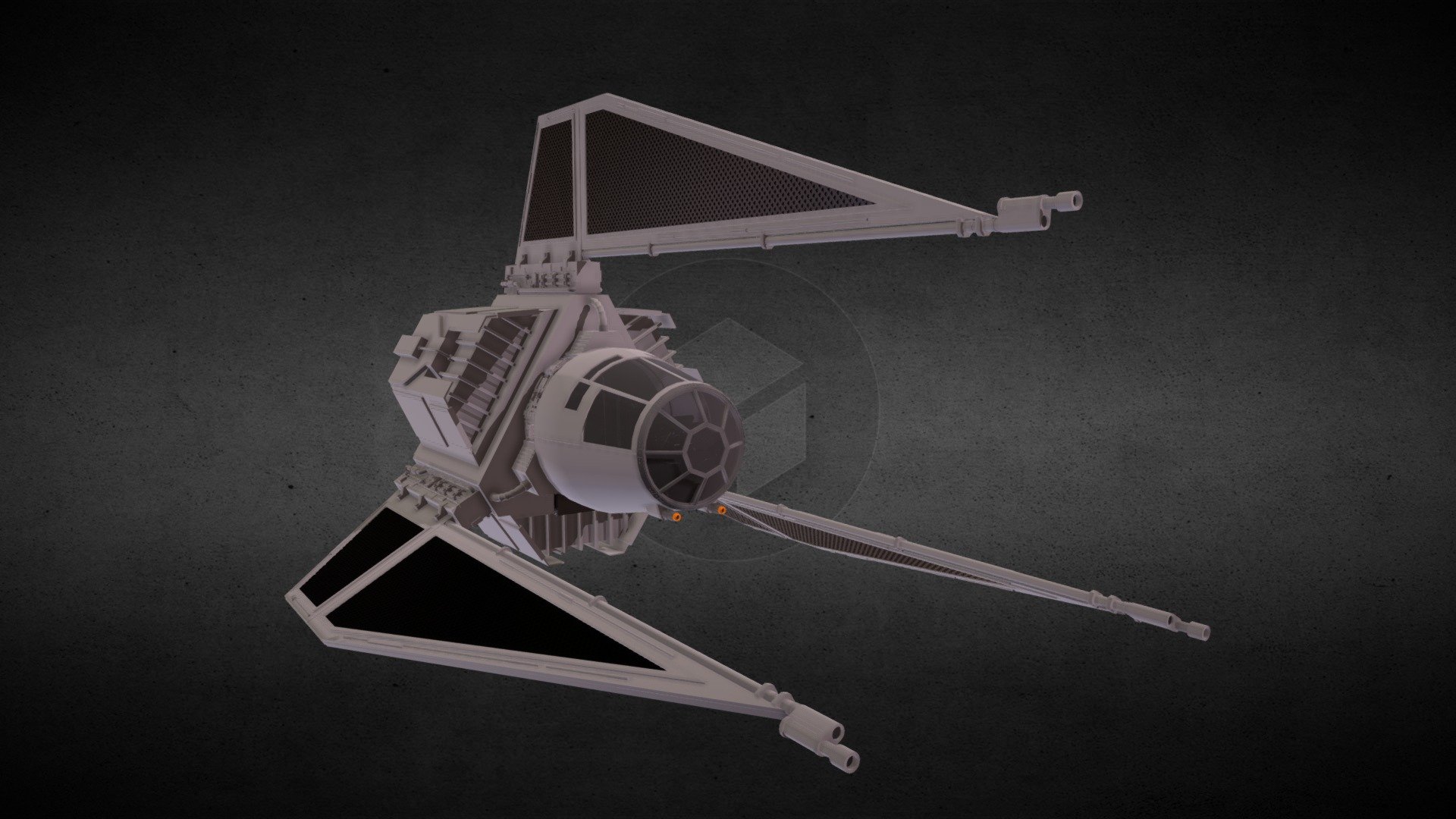 Star Wars: TIE/ph Phantom - Download Free 3D model by Daniel ...