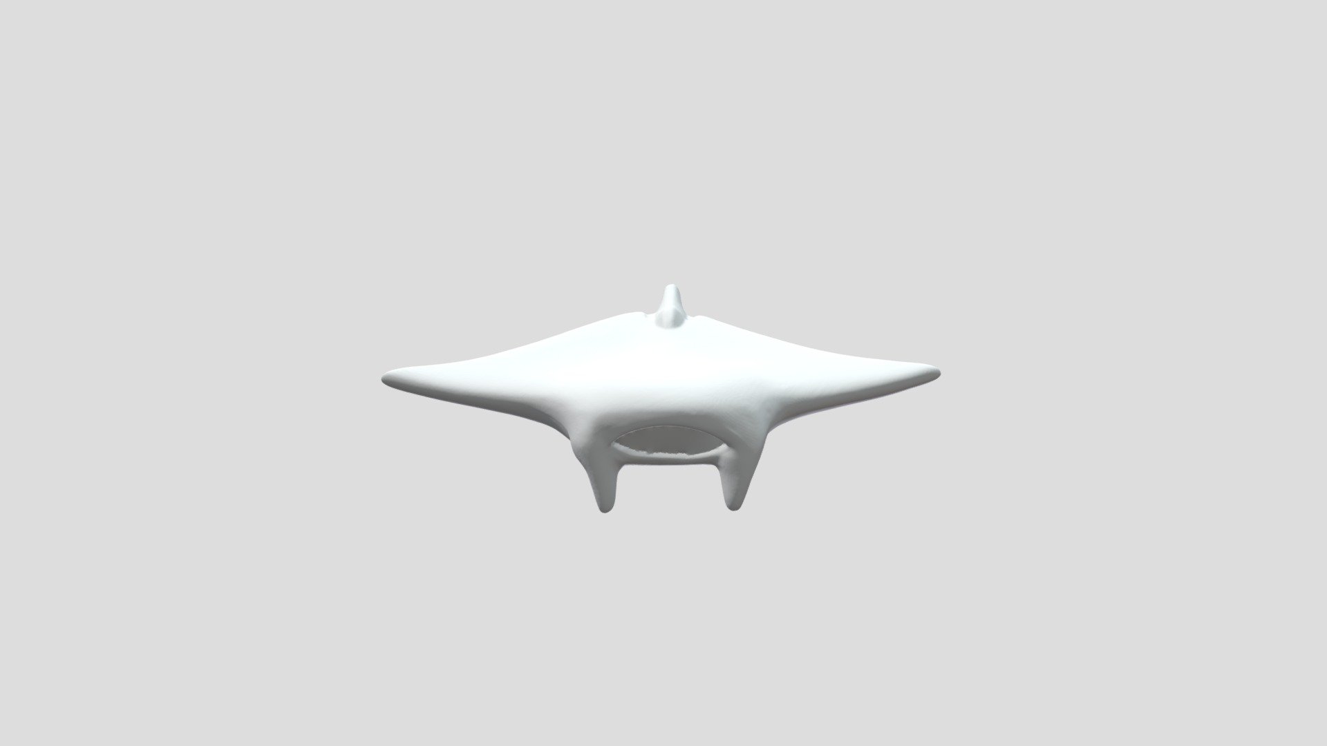 Ceramic manta ray - 3D model by chikudouen-hanihara (@chikudouen ...