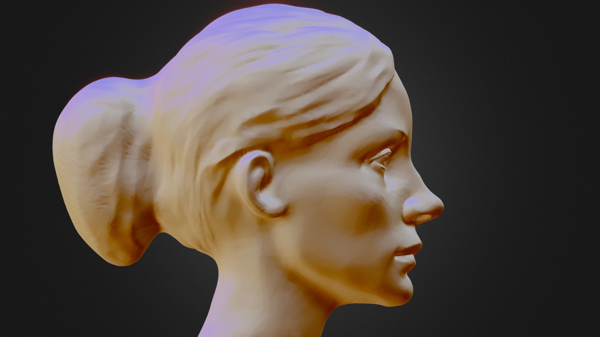 A portrait - Download Free 3D model by Paul Marxx (@PaulMarxx) [07b3b8d ...
