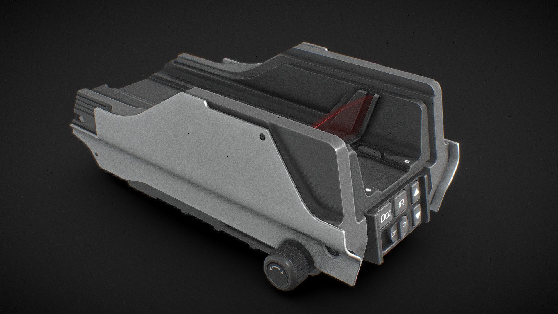 Sci Fi Holographic Sight Buy Royalty Free 3d Model By Argon Matt